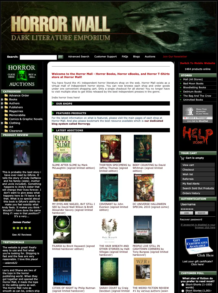 Horror Mall - Shane Ryan Staley